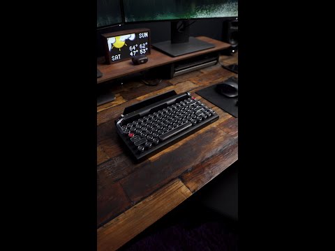 The Qwerkywriter S Typewriter Mechanical Keyboard