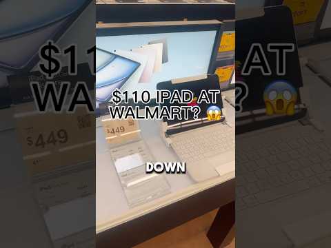 $110 iPad Clearance at Walmart