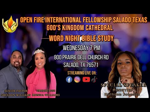 Wednesday Bible Study | NEW SERIES TITLE: THE DANGERS OF UNFORGIVENESS