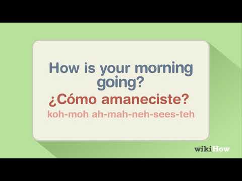 How to Say Good Morning in Spanish