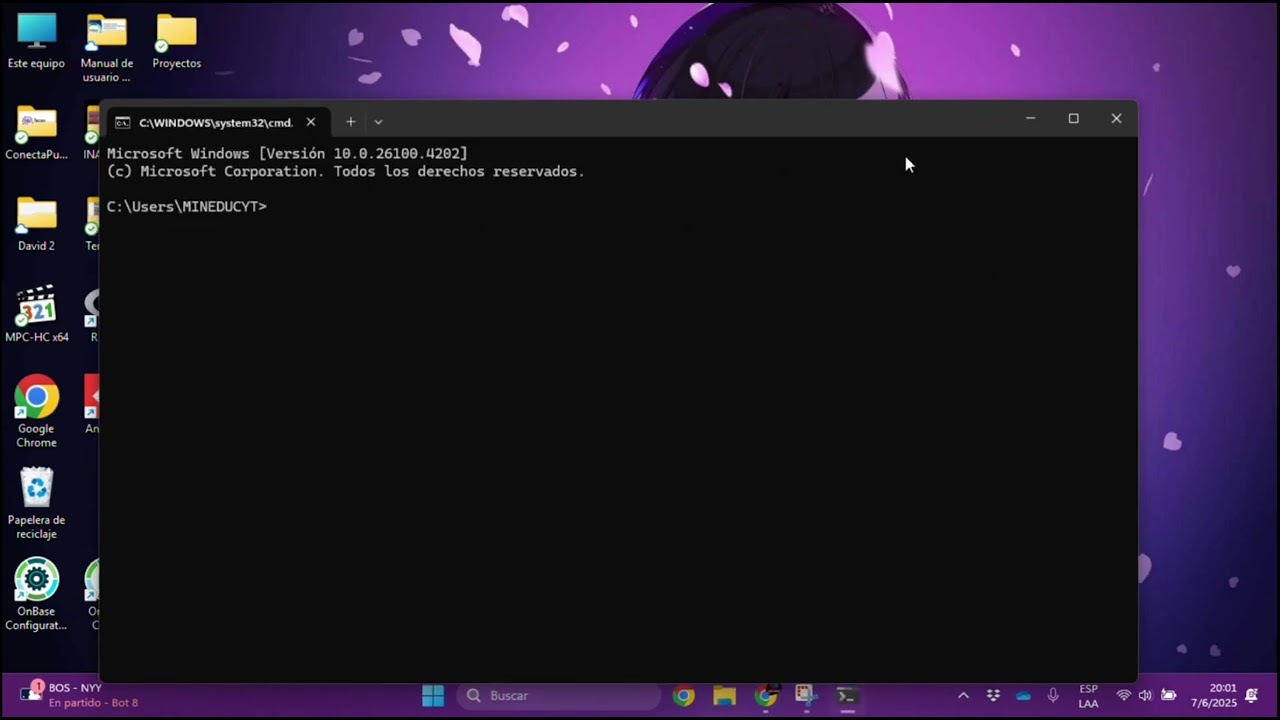 Comando whoami  | Windows