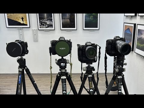 KANIフィルター写真展3日目 HTⅣ魅力説明 カメラ4台で説明