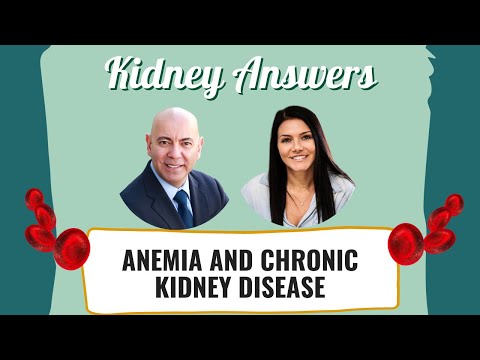How to treat anemia and iron deficiency in kidney disease?