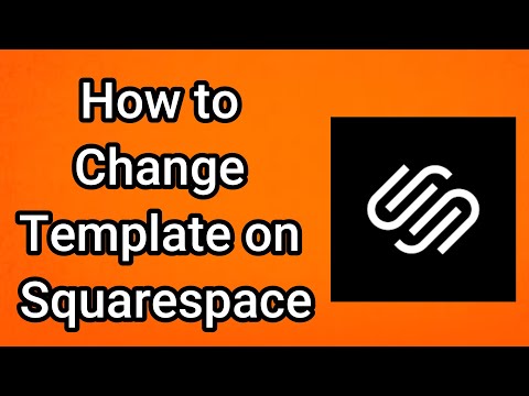 How to Change Template on Squarespace