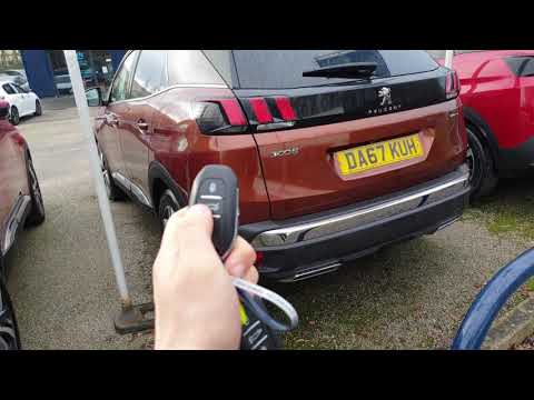 Peugeot 3008 boot