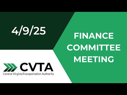 CVTA Finance Committee 4-9-25