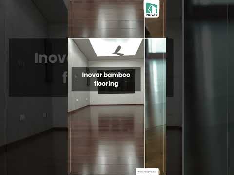 Waterproof, Scratch-Resistant & Eco-Friendly Bamboo Flooring by Inovar