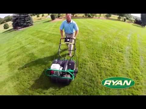 Aeration rental options and benefits by Ryan Turf