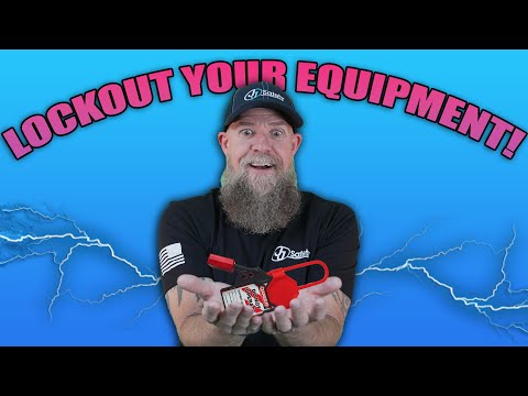 Lockout Tagout Safety! [Toolbox Talk]