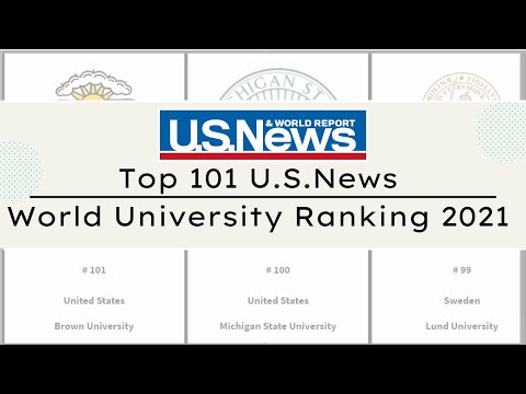 [2021]Top 101 U.S. News Best Global Universities Rankings 2021｜World Best University Ranking 2021
