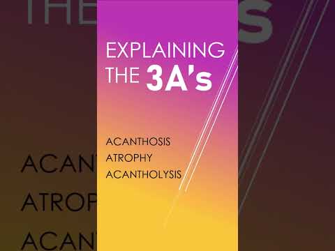What is Acanthosis, Atrophy and Acantholysis | COMMON ORAL PATHOLOGY TERMS | #shorts |