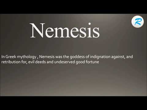 How to pronounce NEMESIS