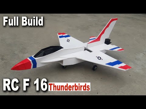 How To make Rc F-16 Propeller jet . Full DIY Build.