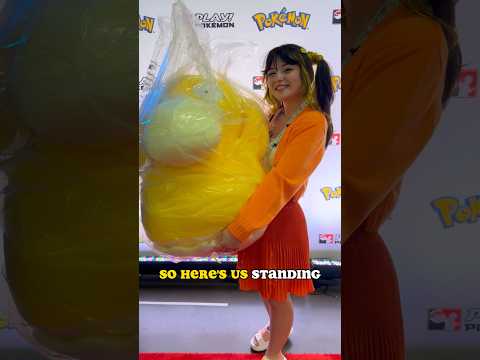 If there is a giant plushie available, I WILL buy it😈 I had sm fun Pokémon plush hunting at NAIC!