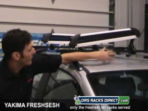 Yakima 8003069 FreshSesh Snowboard-Ski Rack Review Video & Demonstration
