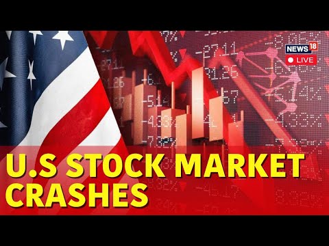 US Market Crash LIVE | Dow Extends Losses, Falls 400 Pts as Trump Hits Canada With Tariffs NYSE