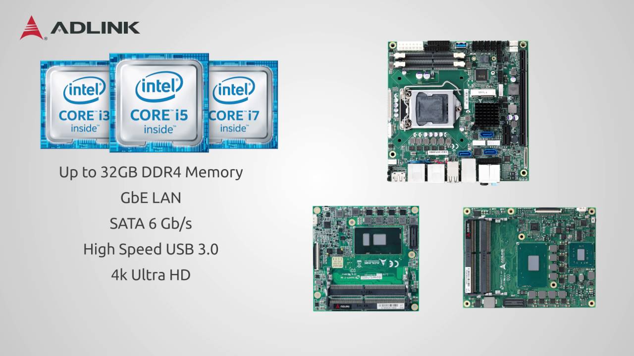 ADLINK - ADLINK Computer-on-Modules for 6th Generation Intel® Processors