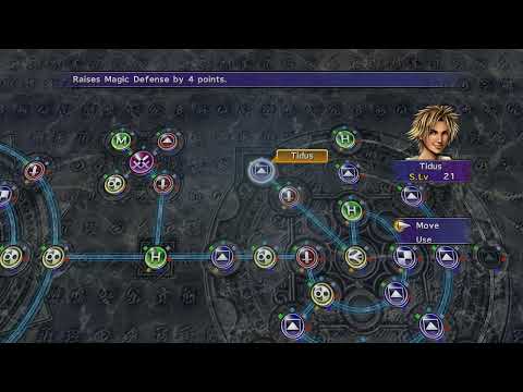 FFX 258 Tidus sphere grid