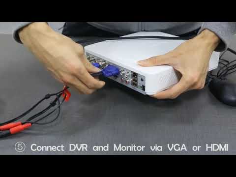 Product Assembly - Home Protector 1080p 4 Camera CCTV (2019)
