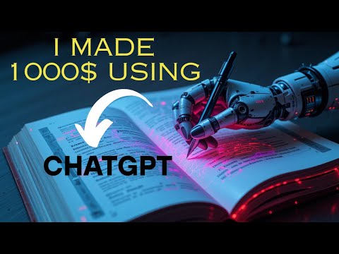 How AI Wrote a Book for Me & Made $1,000 (True Story!)