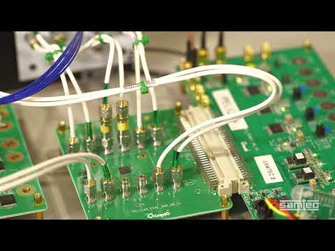 Credo 112 Gbps PAM4 Long Reach Cable Demonstration -- Samtec