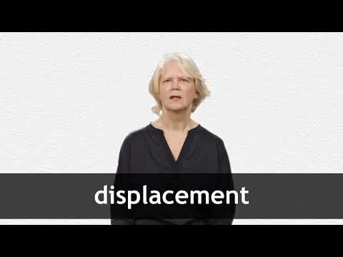 DISPLACEMENT 释义 | 柯林斯英语词典