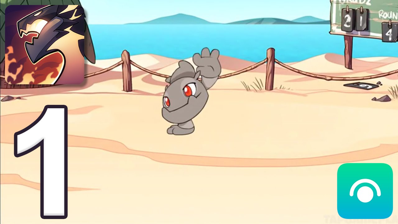 Mino Monsters 2: Evolution - Gameplay Walkthrough Part 1 - Water Island 1-6 (iOS, Android)