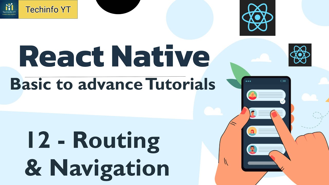 Routing and Navigation in React Native | Mastering React Native | React native Tutorials