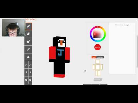 How To Make and Apply A Minecraft Skin! (Skindex Editor)