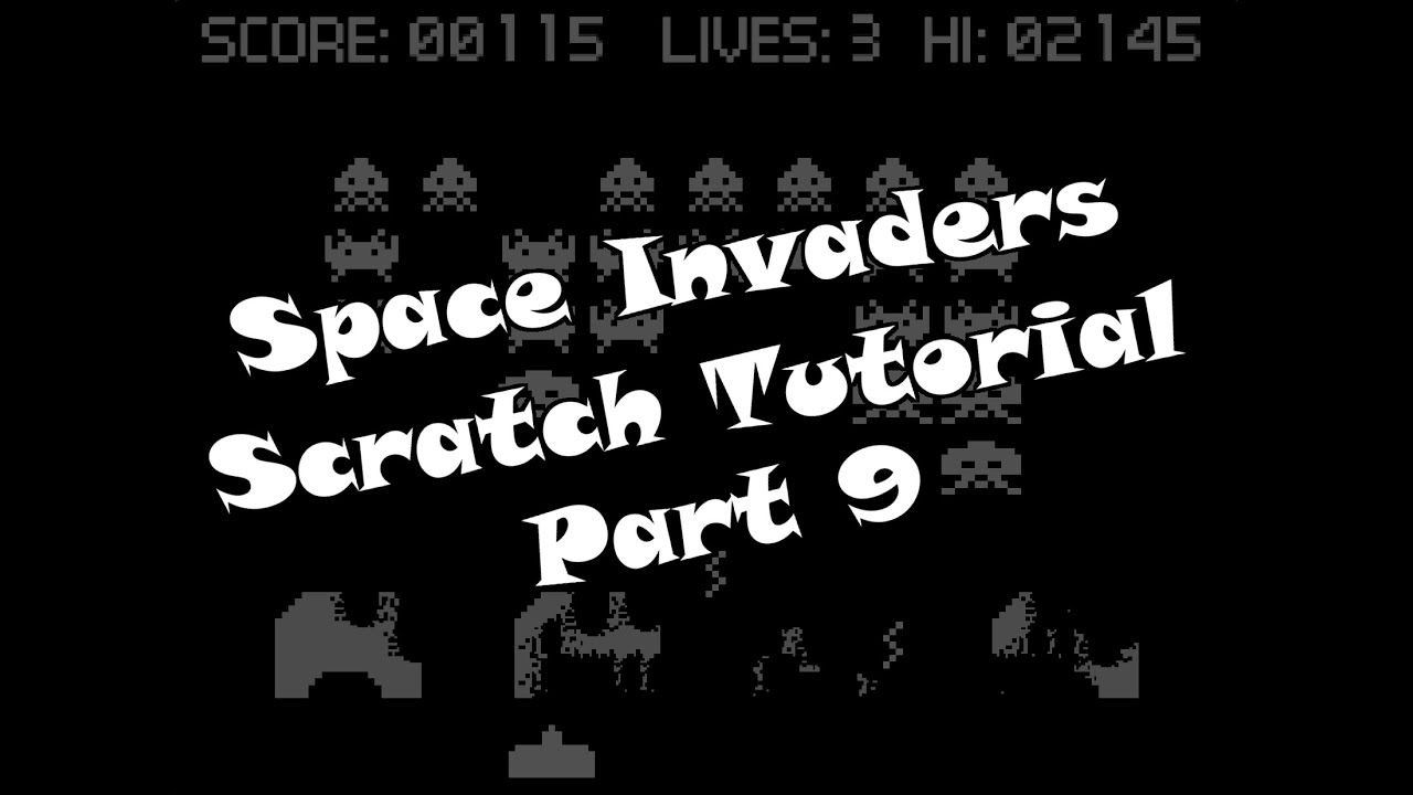 Space Invaders Part 9 - A RokCoder Scratch Tutorial
