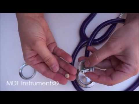 How to Replace the Battery in a MDF® Instruments Pulse Time® Stethoscope with Clock
