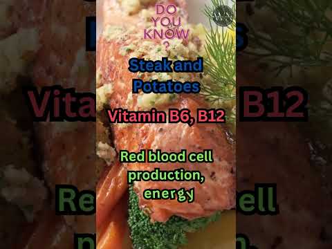 Healthy Food Dishes with Essential Vitamins | Boost Your Health Now | #Steak and potatoes | #pytell