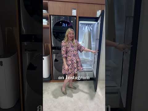 The LG Styler Steam Closet I Won at KBIS Las Vegas!