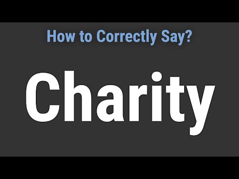 How to Pronounce Name Charity (Correctly!)