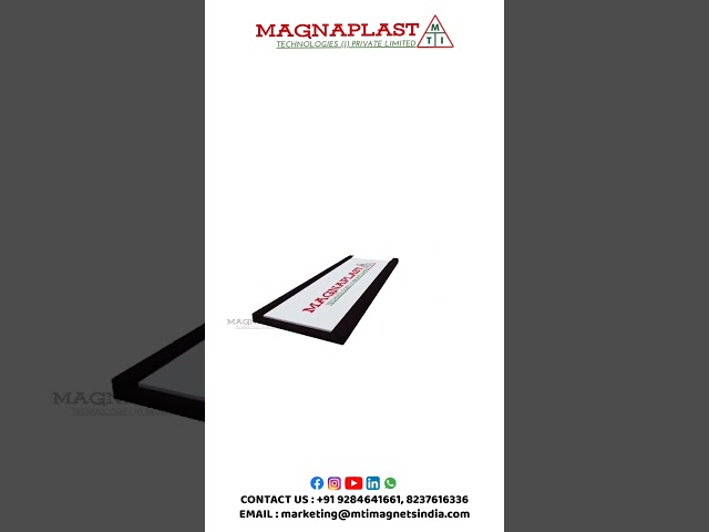 Magnetic Labels - All Size Magnetic Labels Manufacturer from Pune