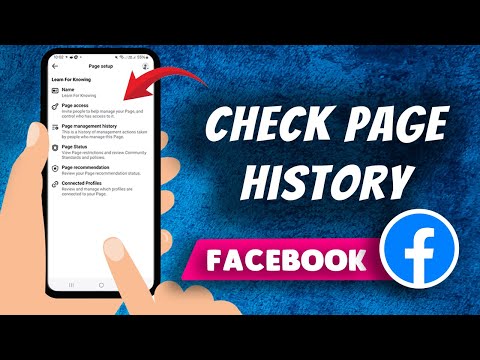 How To Check Facebook Page Management History - Quick Guide