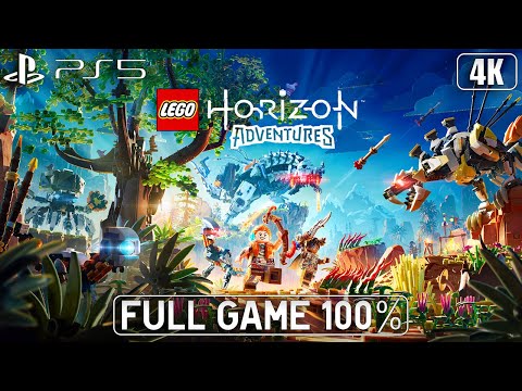 LEGO Horizon Adventures PS5 - Full Game 100% Longplay Walkthrough 4K 60FPS