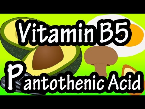 What Is Pantothenic Acid Vitamin B5 - Foods High, Functions, Benefits Of Pantothenic Acid Vitamin B5