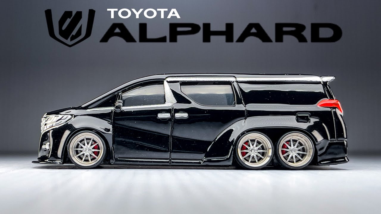 Six-Wheeled Toyota Alphard Is as Real as They Come, but You Won’t Do ...