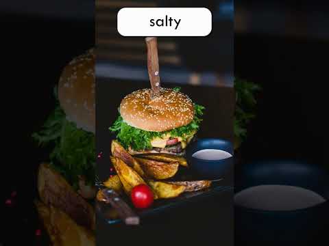 Taste words in English