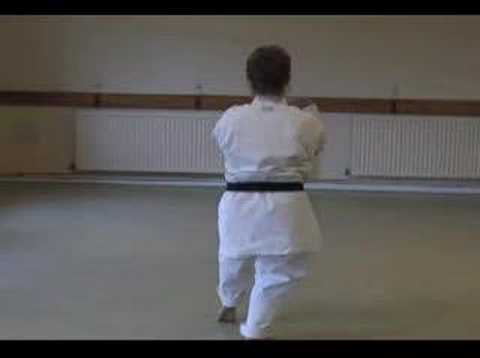 Karate kata for black belt third Dan grading