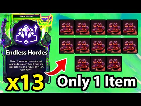 *World Only* Endless Hordes - Only Hold 1 Item but with x13 Thief's Gloves !?