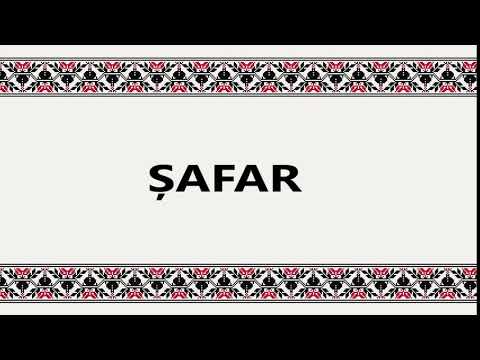 ȘAFAR (definiție DEX)