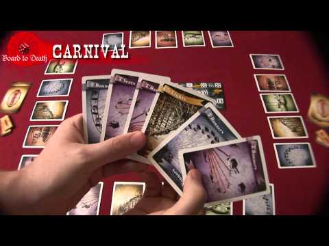 Carnival Card Game Video Review