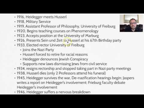 Being & Time Introduction I