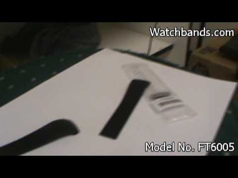 Tag Heuer Monaco Black Rubber Strap