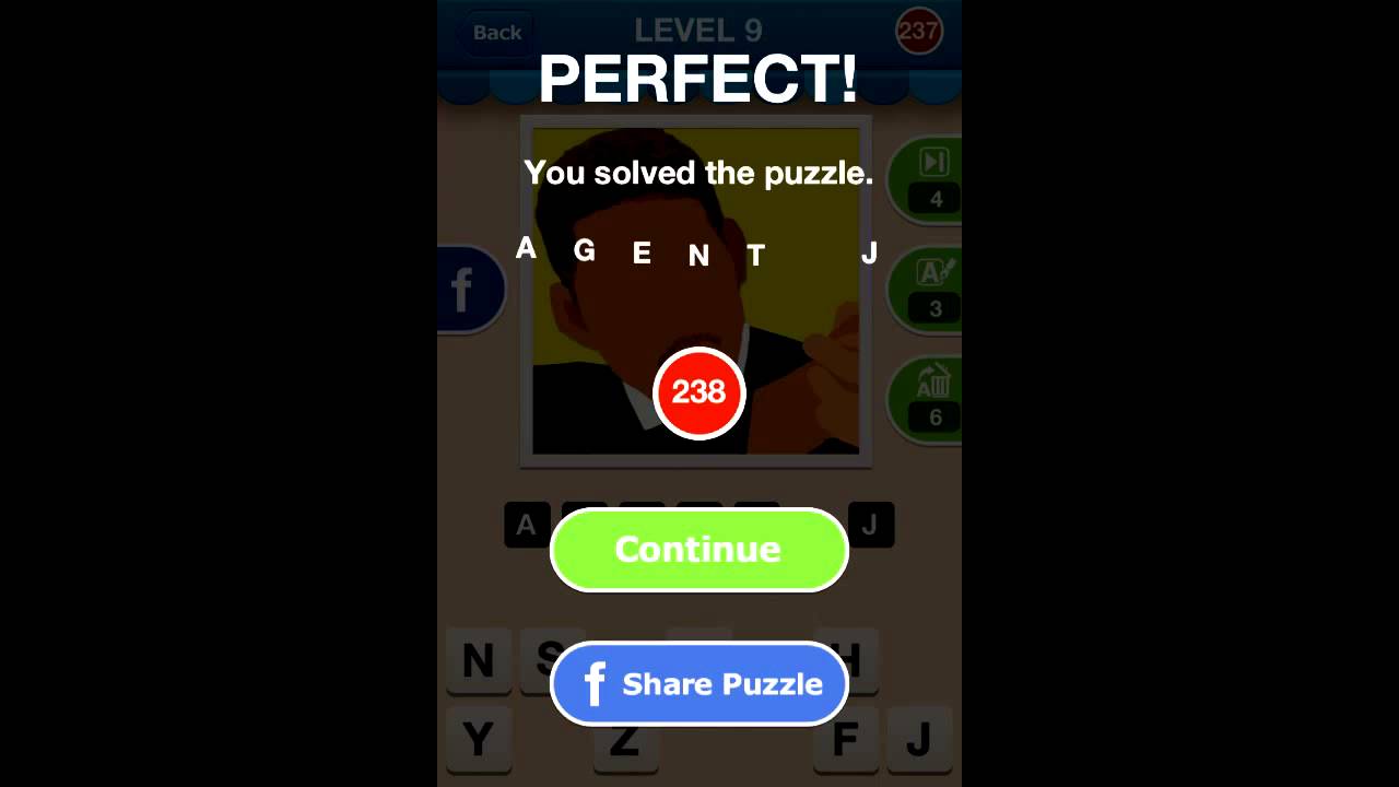 Hi Guess the Character Answers Level 9