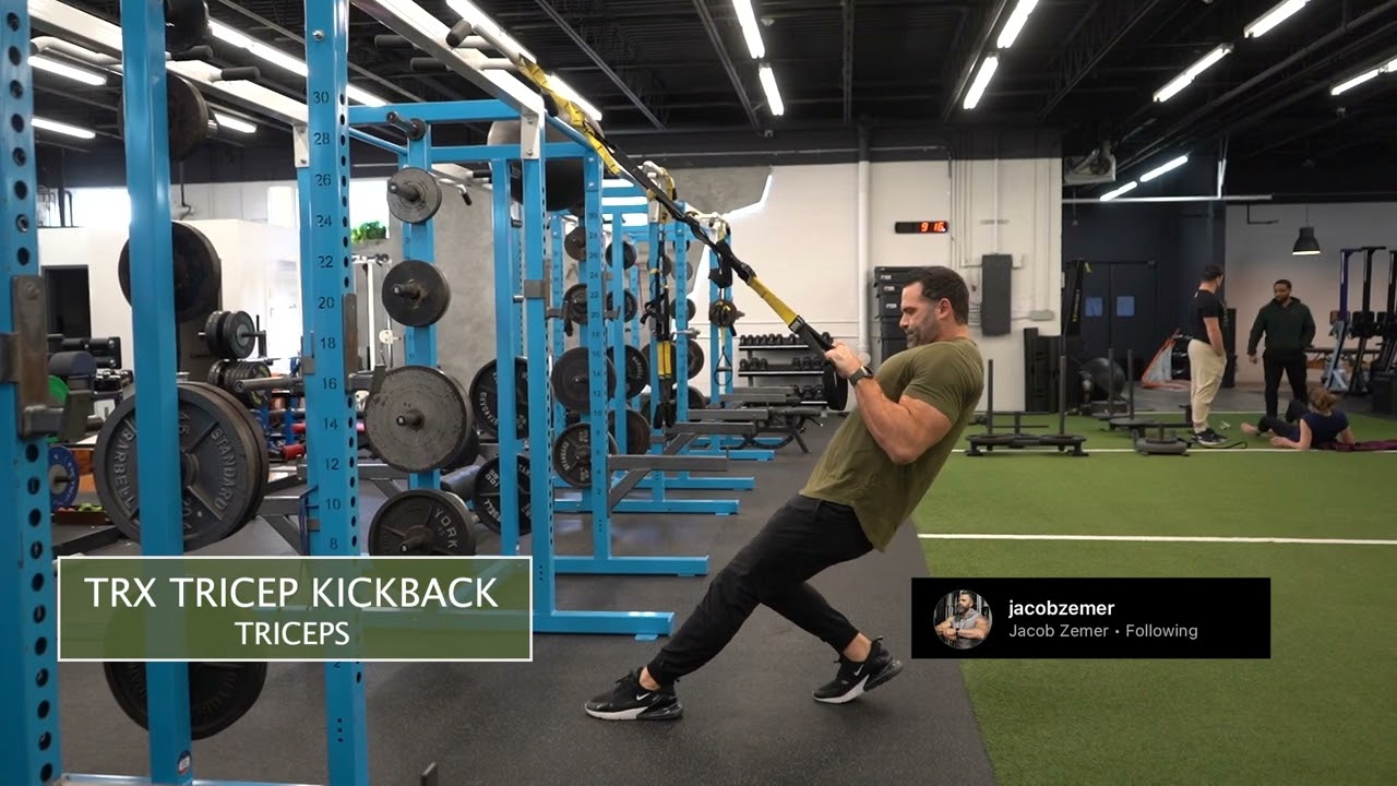 Trx Tricep Kickback