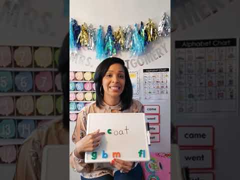 Mini Lesson: oat word pattern