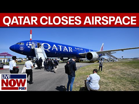 Israel-Iran conflict: Qatar closes airspace amid Iranian retaliation threats | LiveNOW from FOX
